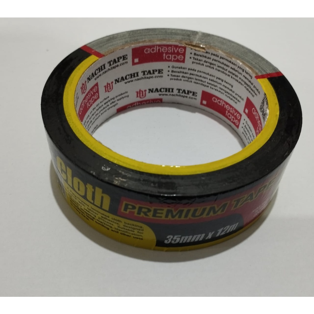 HITAM Nachi Black Duct Tape 1 1/2 Inch | Shopee Malaysia