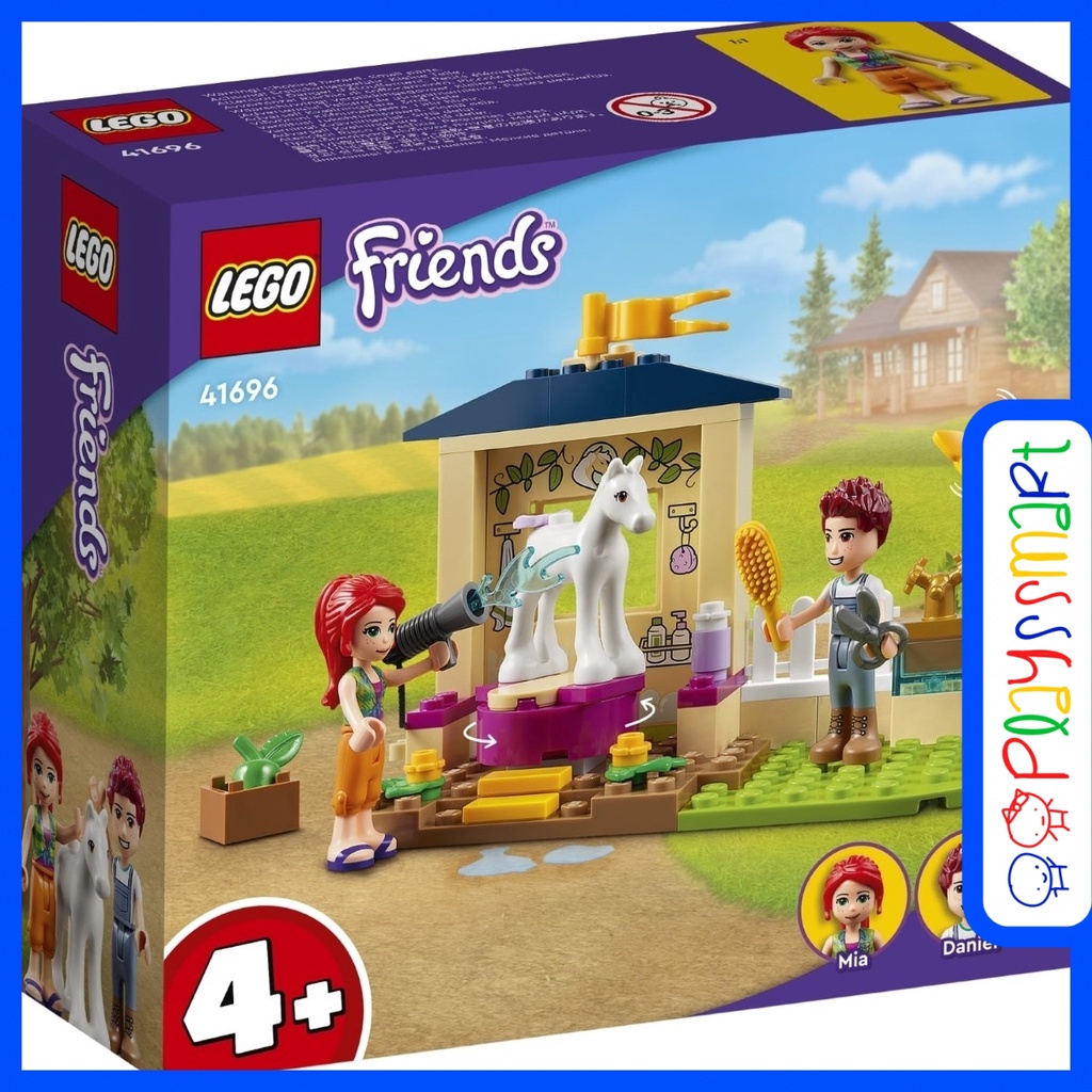 41696 LEGO Friends Pony-Washing Stable (60 Pieces) | Shopee Malaysia