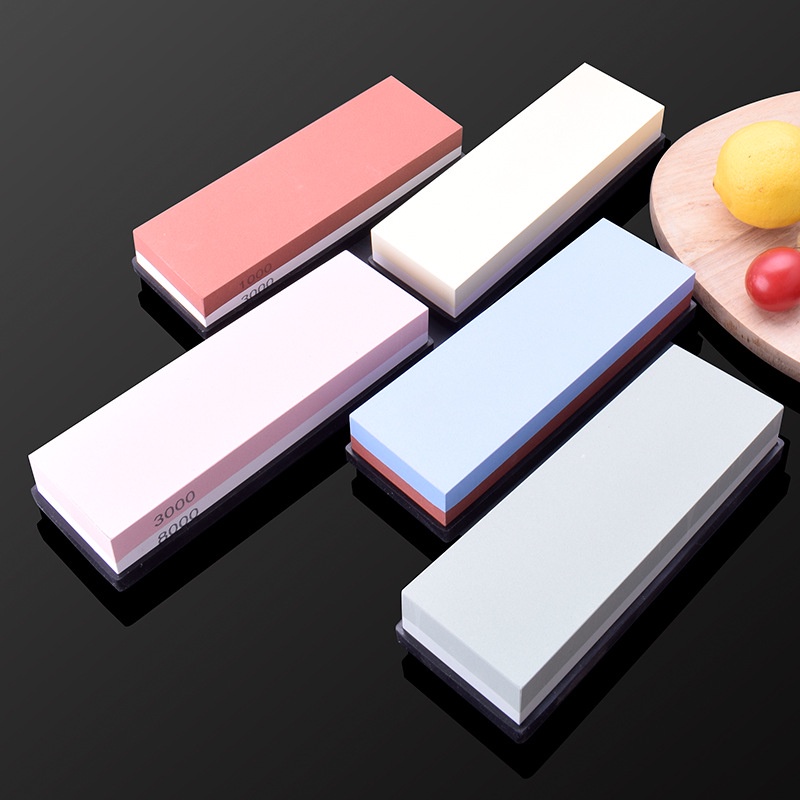 White Corundum Grindstone Outdoor Double-sided Fine Grinding Oil Stone ...