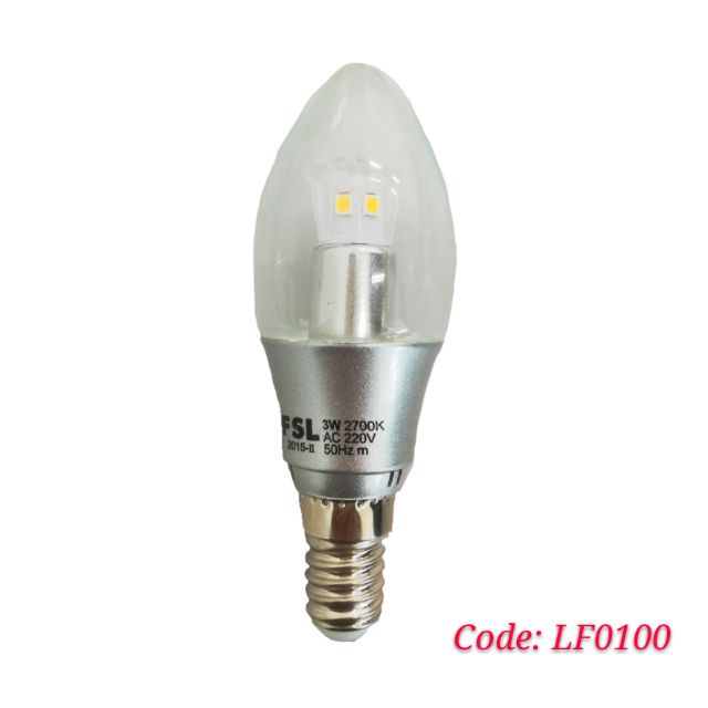 FSL Candle Led Bulb E14 3W | Shopee Malaysia