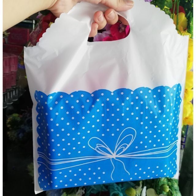 50pcs Thick Plastic Goodies Bag Beg Plastik Tebal OY | Shopee Malaysia