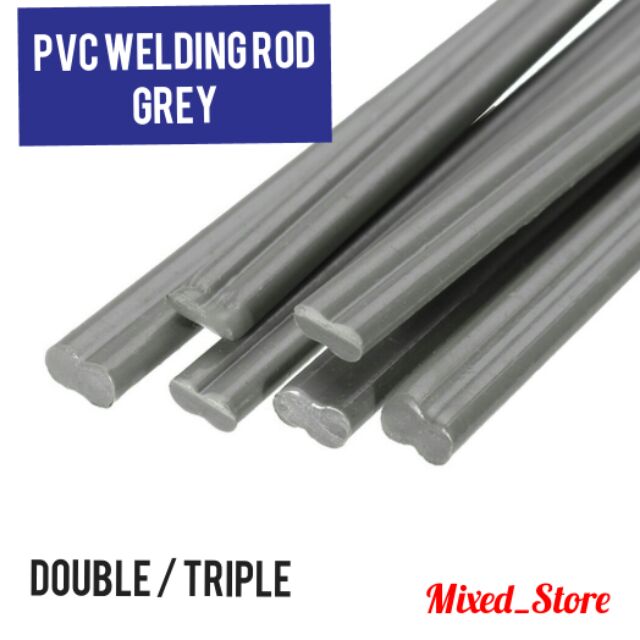 Welding Rod PVC Grey Double/Triple | Shopee Malaysia