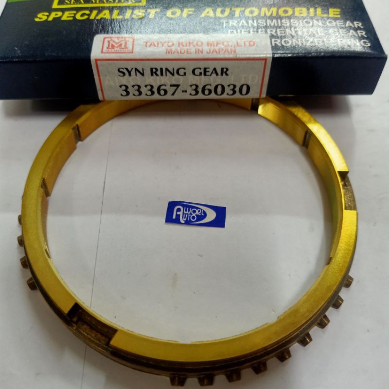 TOYOTA DYNA BU60,DAIHATSU DV99 GEAR 1SYNCHRONIZER RING GEAR (33367 ...
