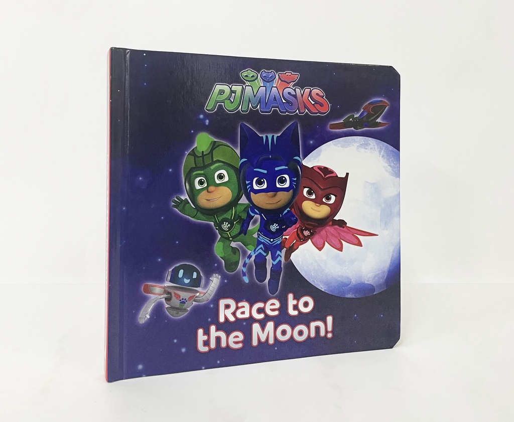 PJ Masks Storyboard Race to the Moon Book Storybook For Toddler Baby ...