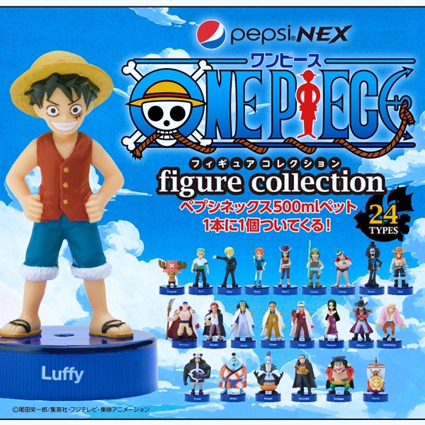 Original PEPSI Nex x One Piece Ussop Chopper Luffy Ace Mini Cute Chibi ...