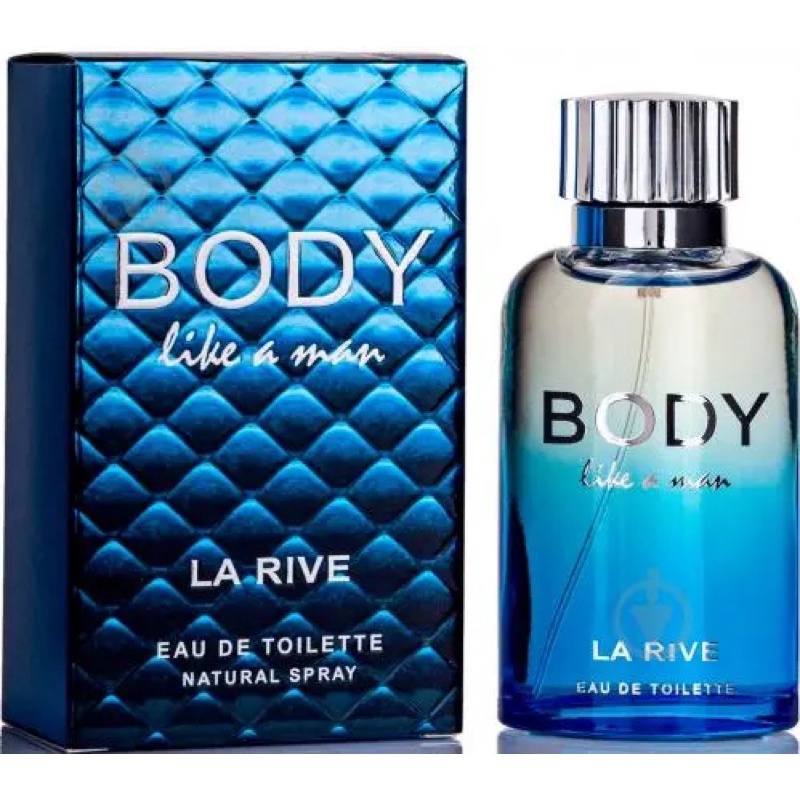 ORIGINAL 💯La Rive Body Like A Man For Man EDT 90ml | Shopee Malaysia