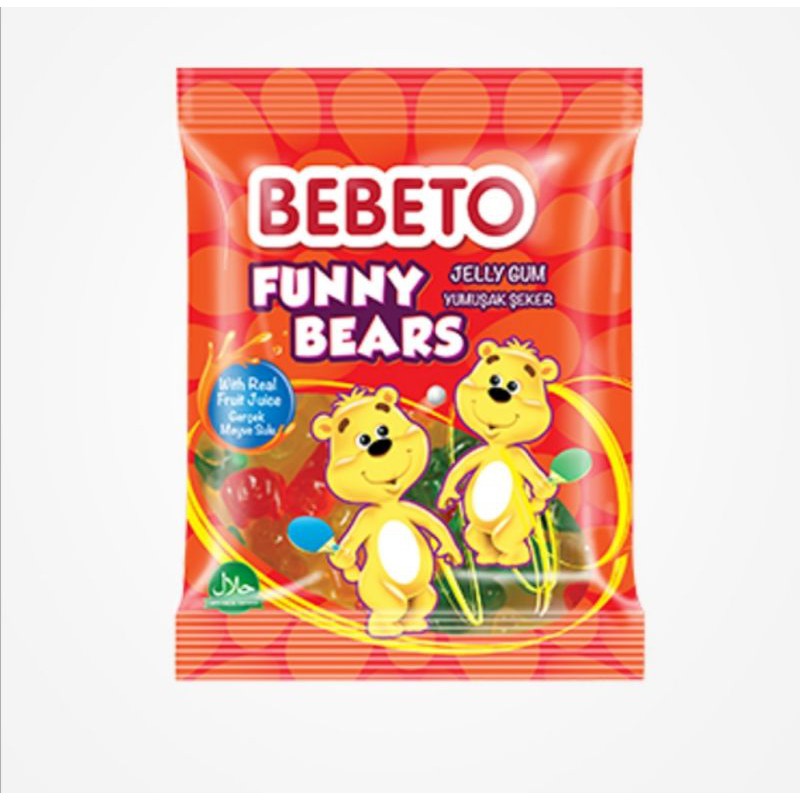 Bebeto Funny Bears Jelly Gummy 175g | Shopee Malaysia