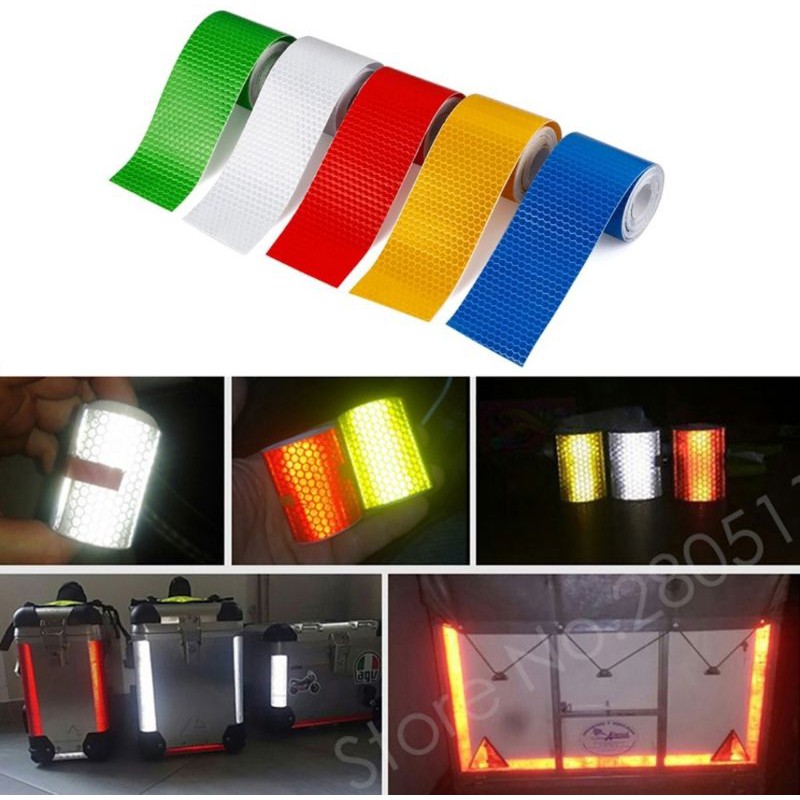 5cm*300cm Car Reflective Tape Sticker Car Warning Night View Safety ...