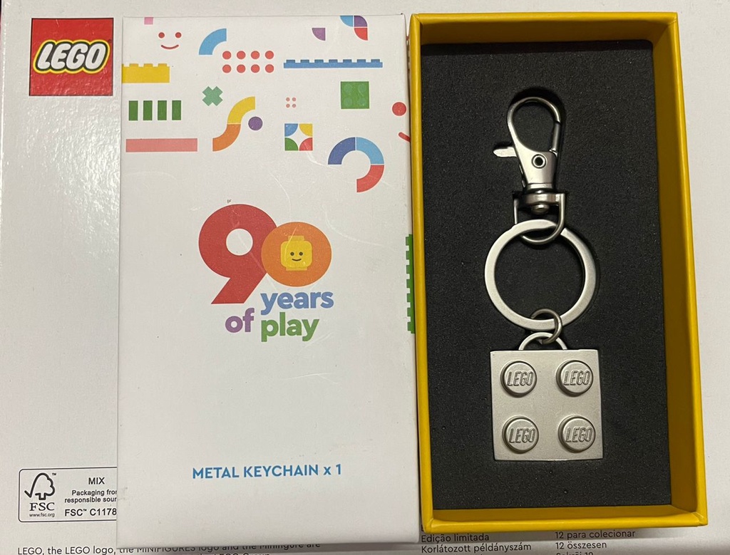 (Ready Stock) LEGO Dreamzzz KeyChain Meta Keychain 2 x 2 Bricks 90 ...