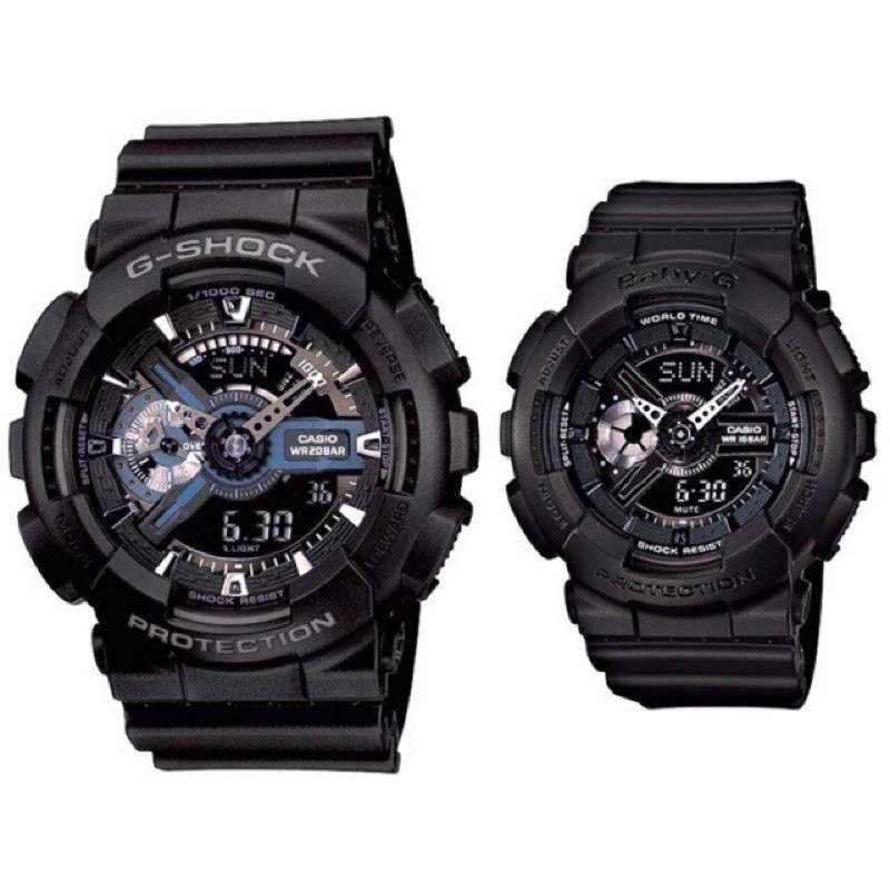 BABY G/G SHOCK BLACK/RED & GOLD | Shopee Malaysia