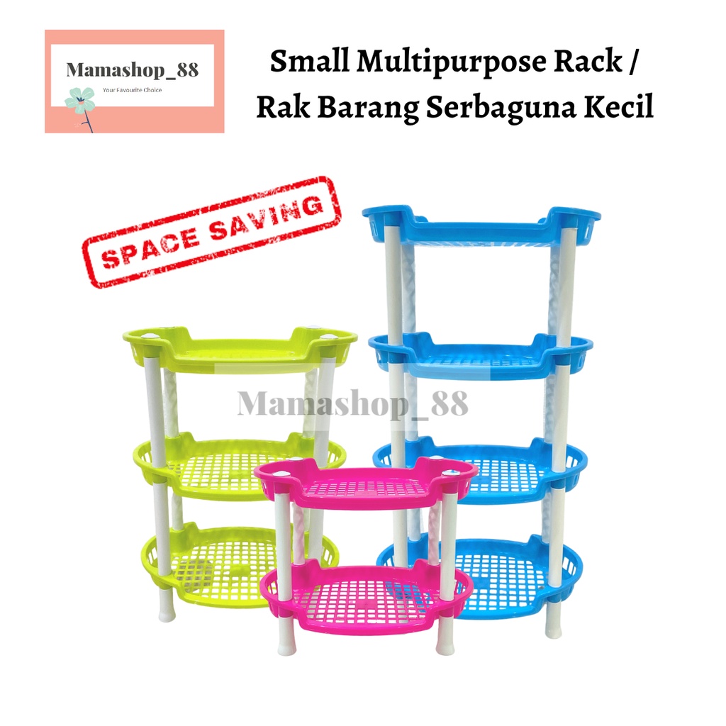 Rak Barang Serbaguna Kecil (2/3/4 Tier) / Small Multipurpose Rack ...