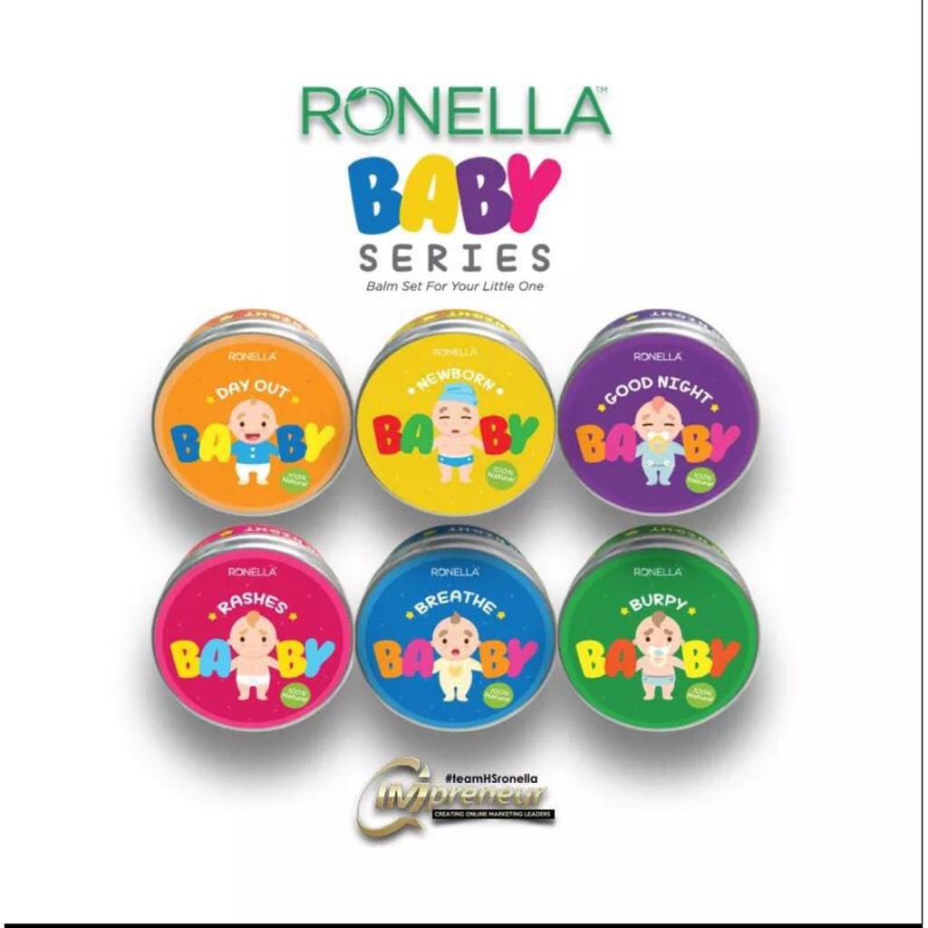 Ronella 6 Baby Balm Series | Shopee Malaysia
