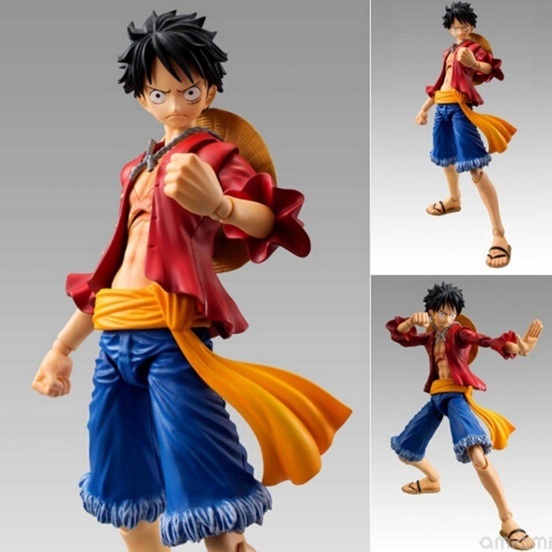 New PVC Anime One Piece Luffy Monkey D Collectible Action Figure Model ...