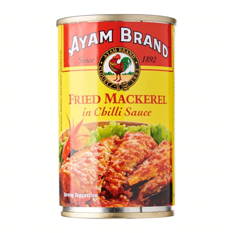 Ayam Brand Fried Mackerel In Chili Sauce 155g | Shopee Malaysia