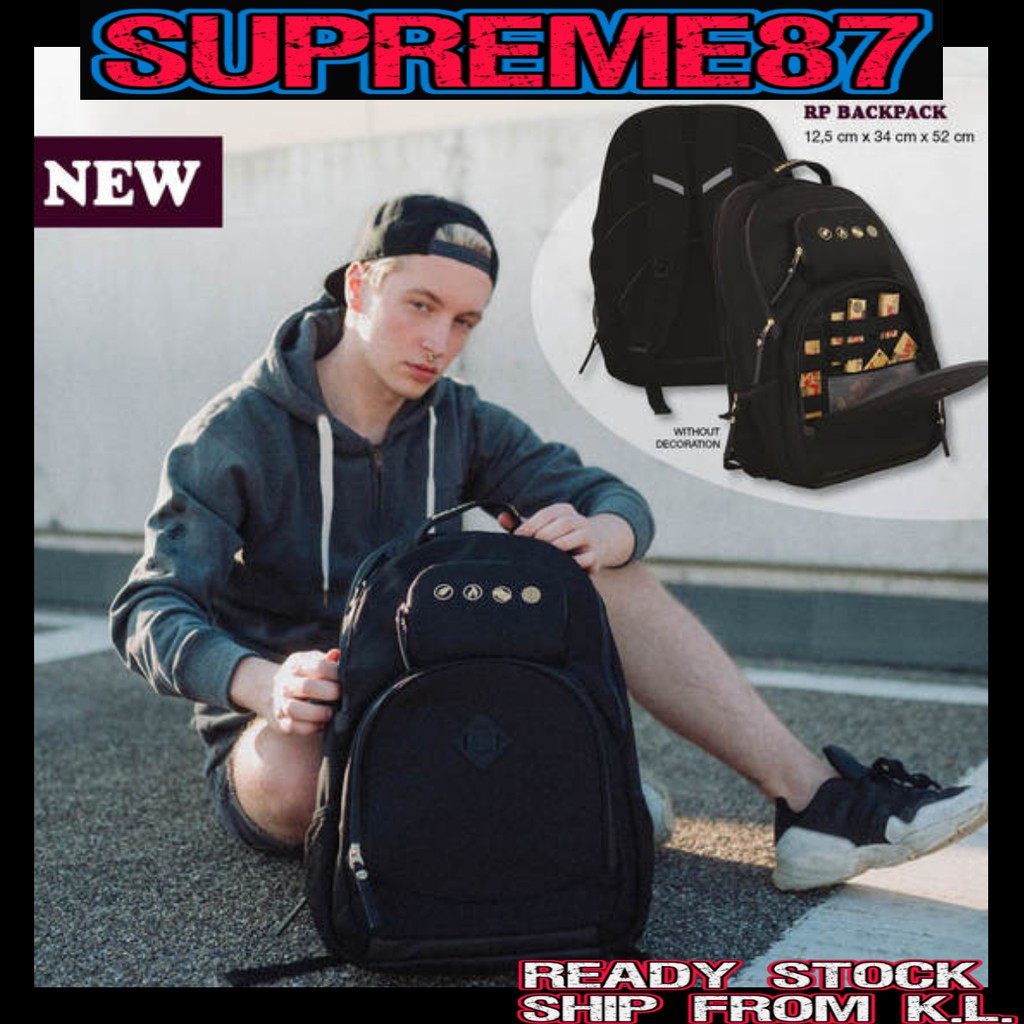 RAW Backpack X Rolling Papers Smellproof Bake pack | Shopee Malaysia