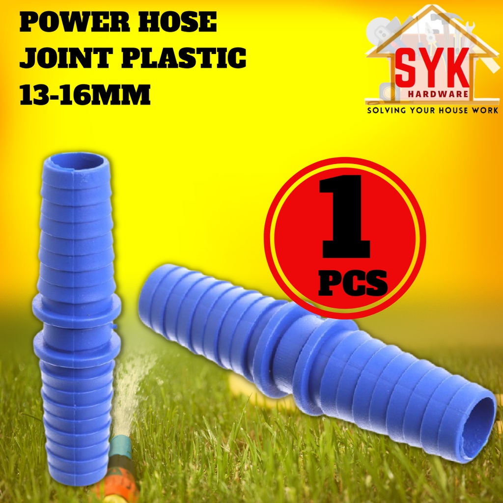 SYK Power Plastic Hose Joint 1Pcs Plastic Hose Connector PVC Plastic ...