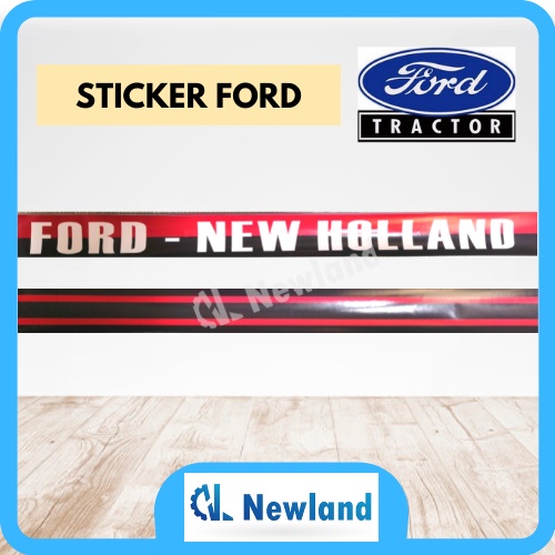 Sticker Tractor Ford New Holland | Shopee Malaysia