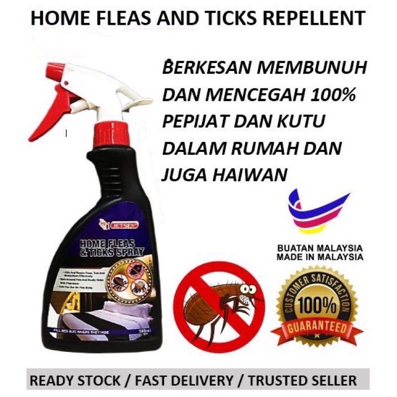 JETSEN SANGAT BERKESAN Spray membunuh kutu dan hama dan pepijat Home ...