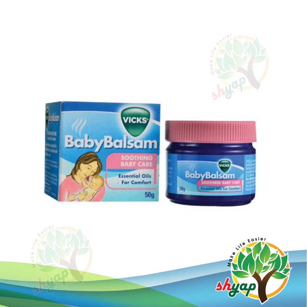 VICKS Baby Balsam 50g (exp- 11/25 | Shopee Malaysia