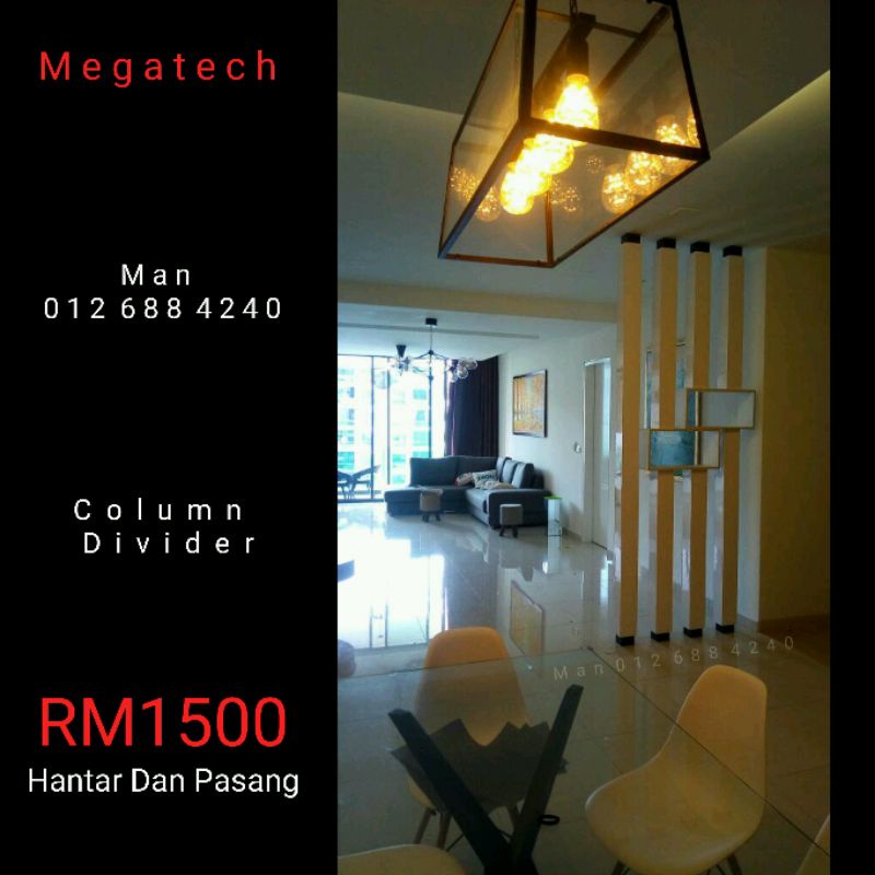 𝗧𝗜𝗔𝗡𝗚 𝗗𝗘𝗞𝗢 𝗣𝗘𝗠𝗜𝗦𝗔𝗛 𝗥𝗨𝗔𝗡𝗚 / 𝗖𝗢𝗟𝗨𝗠𝗡 𝗗𝗜𝗩𝗜𝗗𝗘𝗥 | Shopee Malaysia