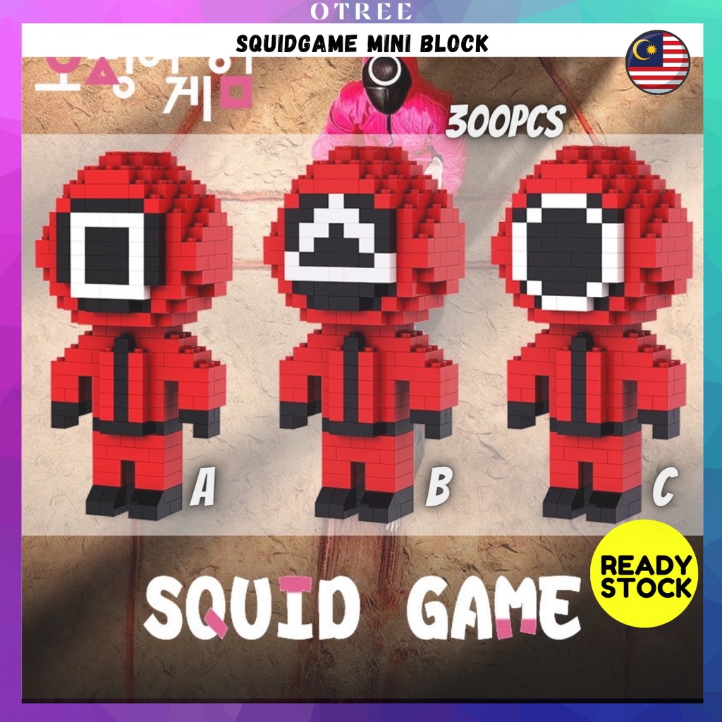 🔴CLEARANCE SALES🔴Squid Game Micro Building Bricks/Mini Building Block ...