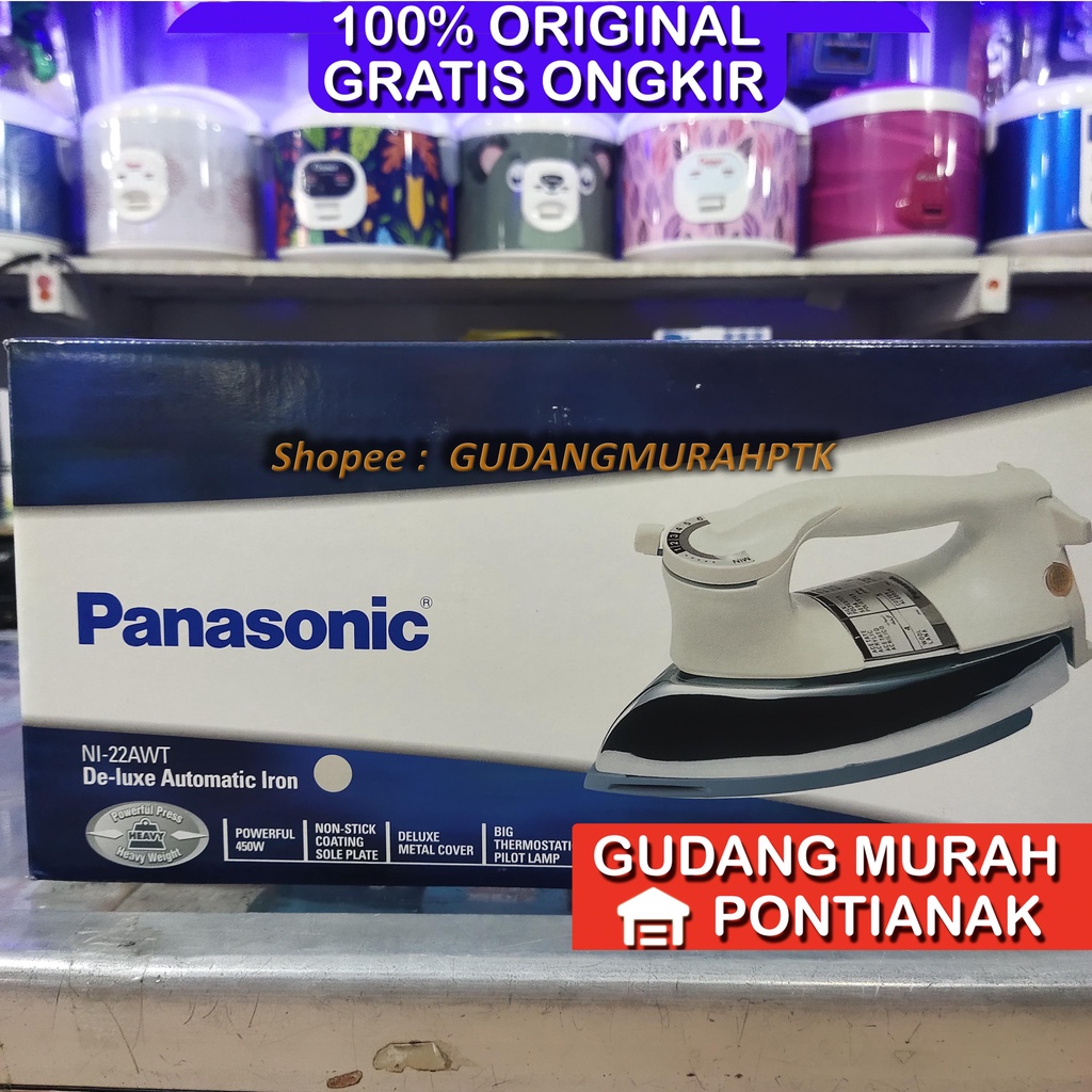 Panasonic Deluxe Automatic Iron ONCE WEIGHT SUITABLE FOR LAUNDRY AND ...