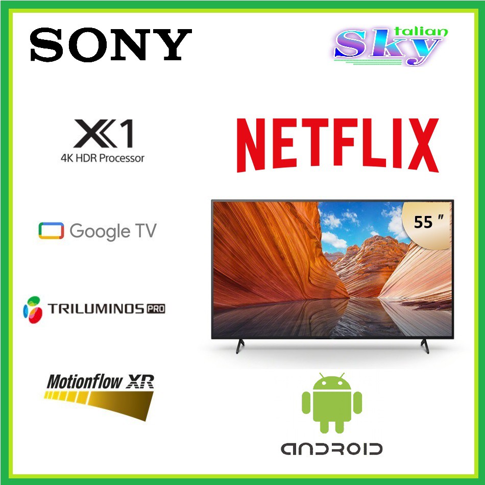Sony KD-55X80J - 55" 4K HDR LED Google TV ( Android TV) | Shopee Malaysia