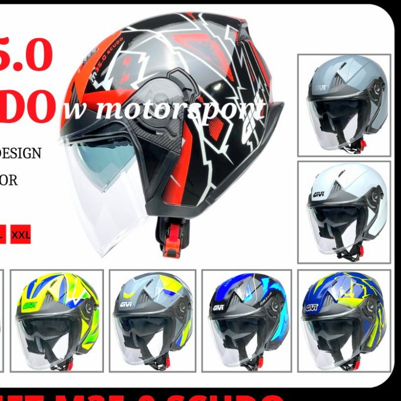 GIVI HELMET SCUDO M35.0 2022 MODEL | Shopee Malaysia
