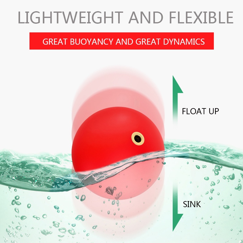 1pcs pelampung pancing Luoyang Ball Float nano pelampung mancing two ...