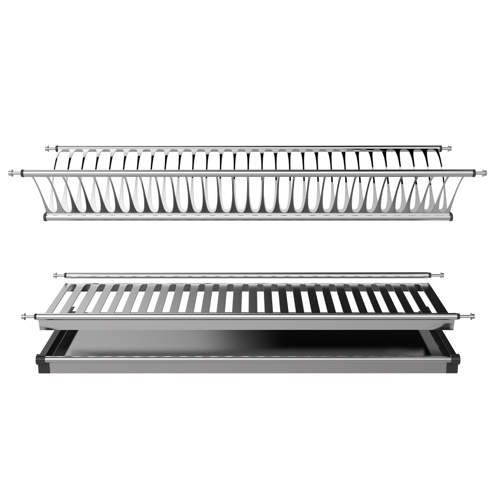 Stainless Steel 304 Dish Rack inside Cabinet | Shopee Malaysia