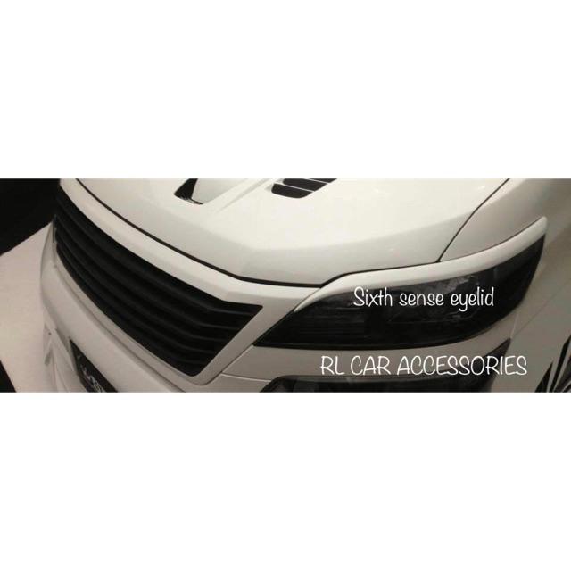 Toyota vellfire anh20 sixth sense bodykit body kit admiration spoiler ...