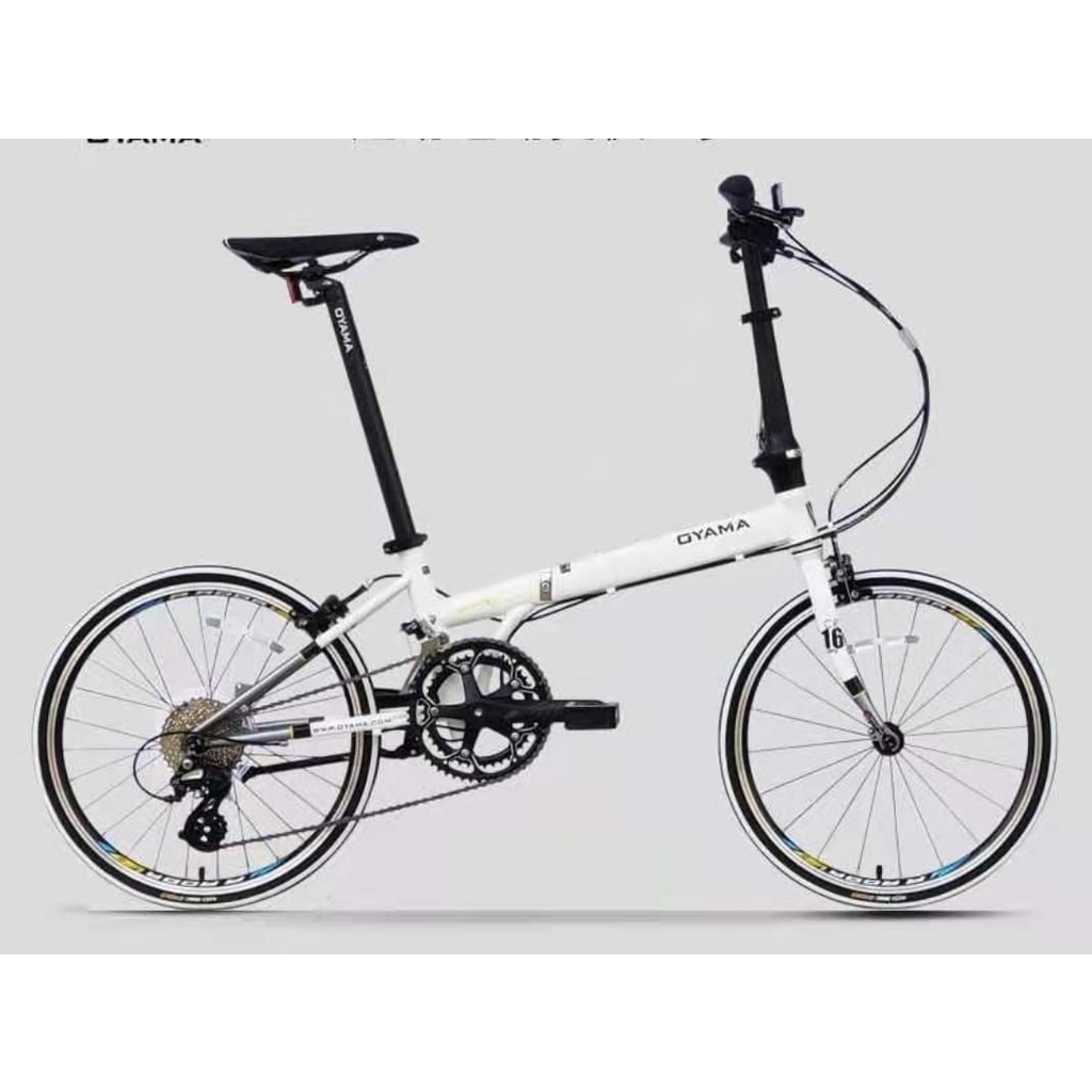 Oyama Bicycle (Taiwan) - CR16 - Free Shipping - Folding Bike 20 - Wheel ...