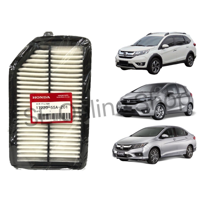 HONDA Air Filter Jazz GK T5A City GM6 T9A BRV (2014-2020) Air Cleaner ...
