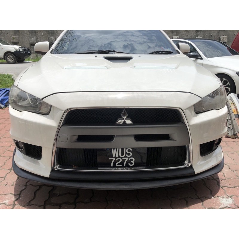 Lancer Inspira Evo10 GT2 Style Front Bumper Lip PU | Shopee Malaysia