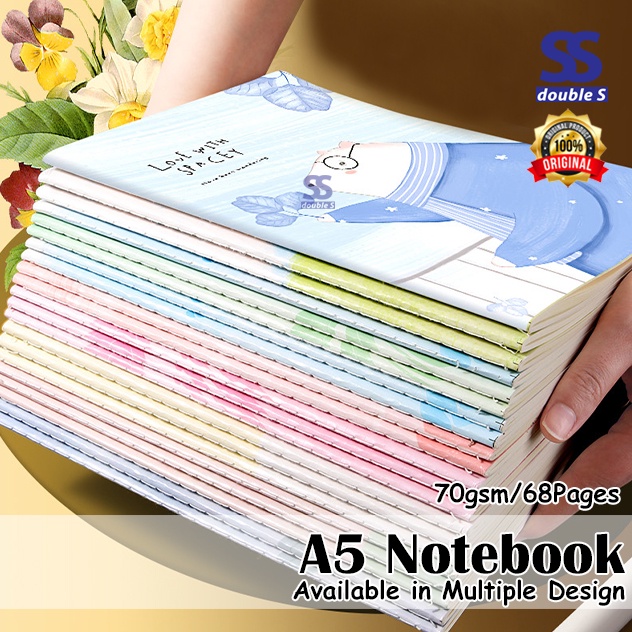 A5 Notebook Single Line Hard Cover Notebook/Buku Nota A5 | Shopee Malaysia