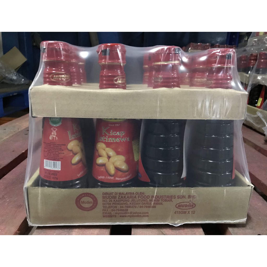 Kicap Istimewa Mudim 900g & 415g (1 Karton) | Shopee Malaysia