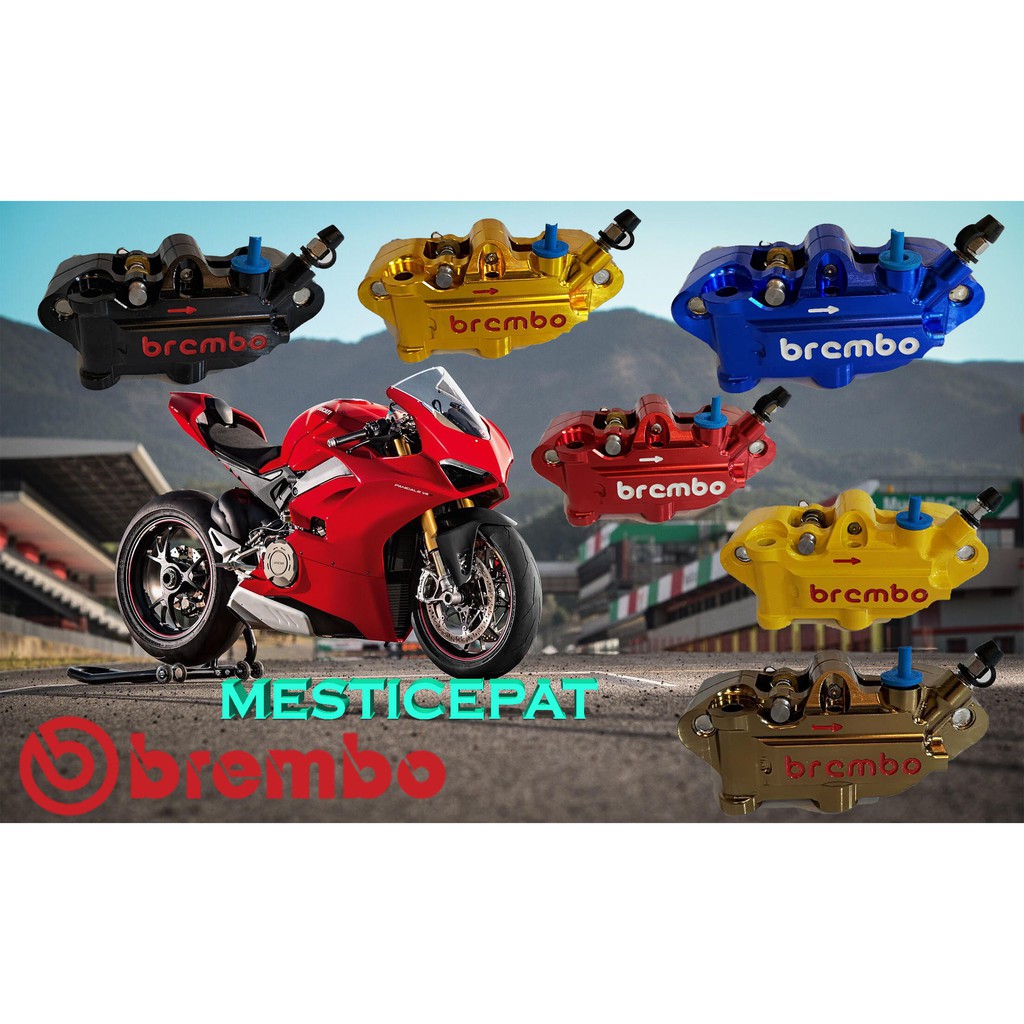 BREMBO CALIPER 4 POT FRONT UNIVERSAL [ 4 POT ] | Shopee Malaysia