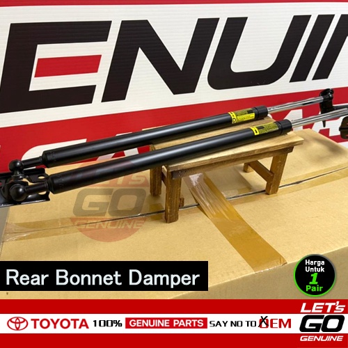 (Original) >> Alphard Vellfire Rear Bonnet Absorber Set ANH20 GGH20 ...