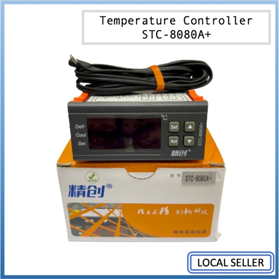 STC-8080A+ Temperature Controller Digital Thermostat Chiller Room | Shopee Malaysia