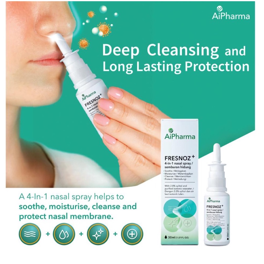 Fresnoz+ 4-In-1 Nasal Spray 30mL | Shopee Malaysia