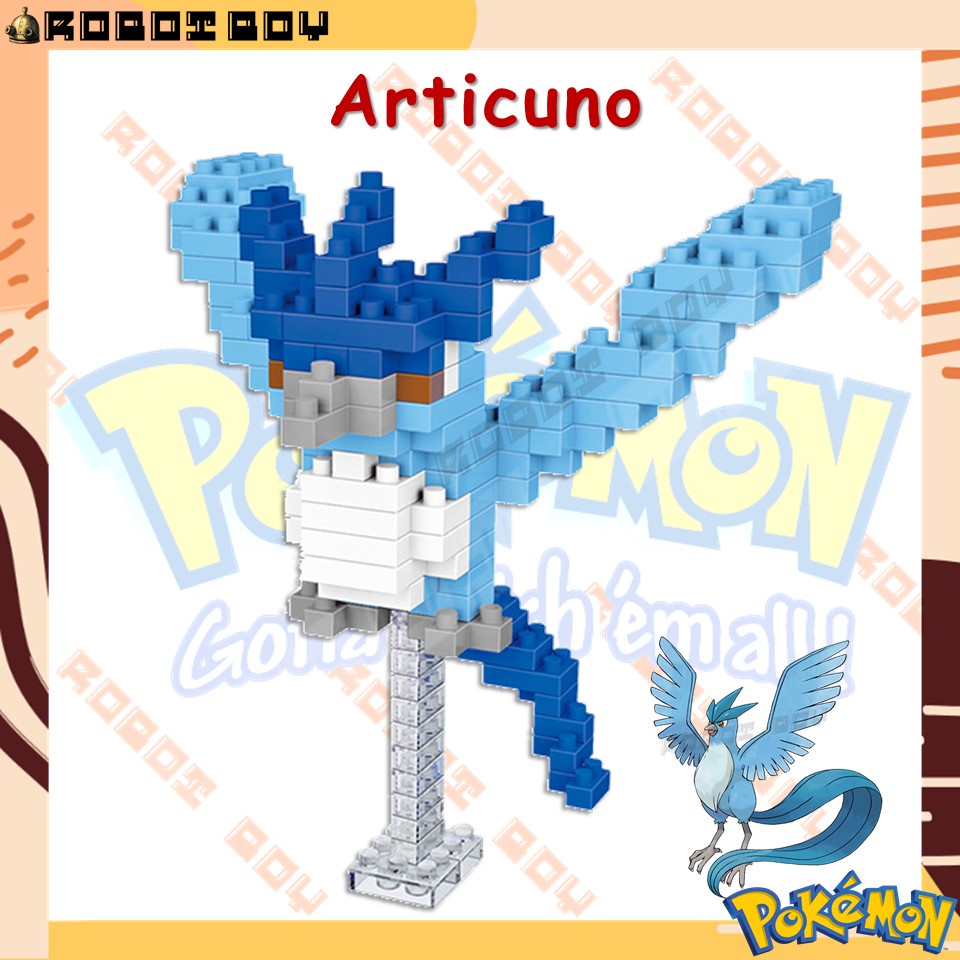 🔥Ready Stock🔥Pokemon Diamond Nano Block Building Block Toy Groudon Lugia Ho-Oh Cyndaquil Moltres ...