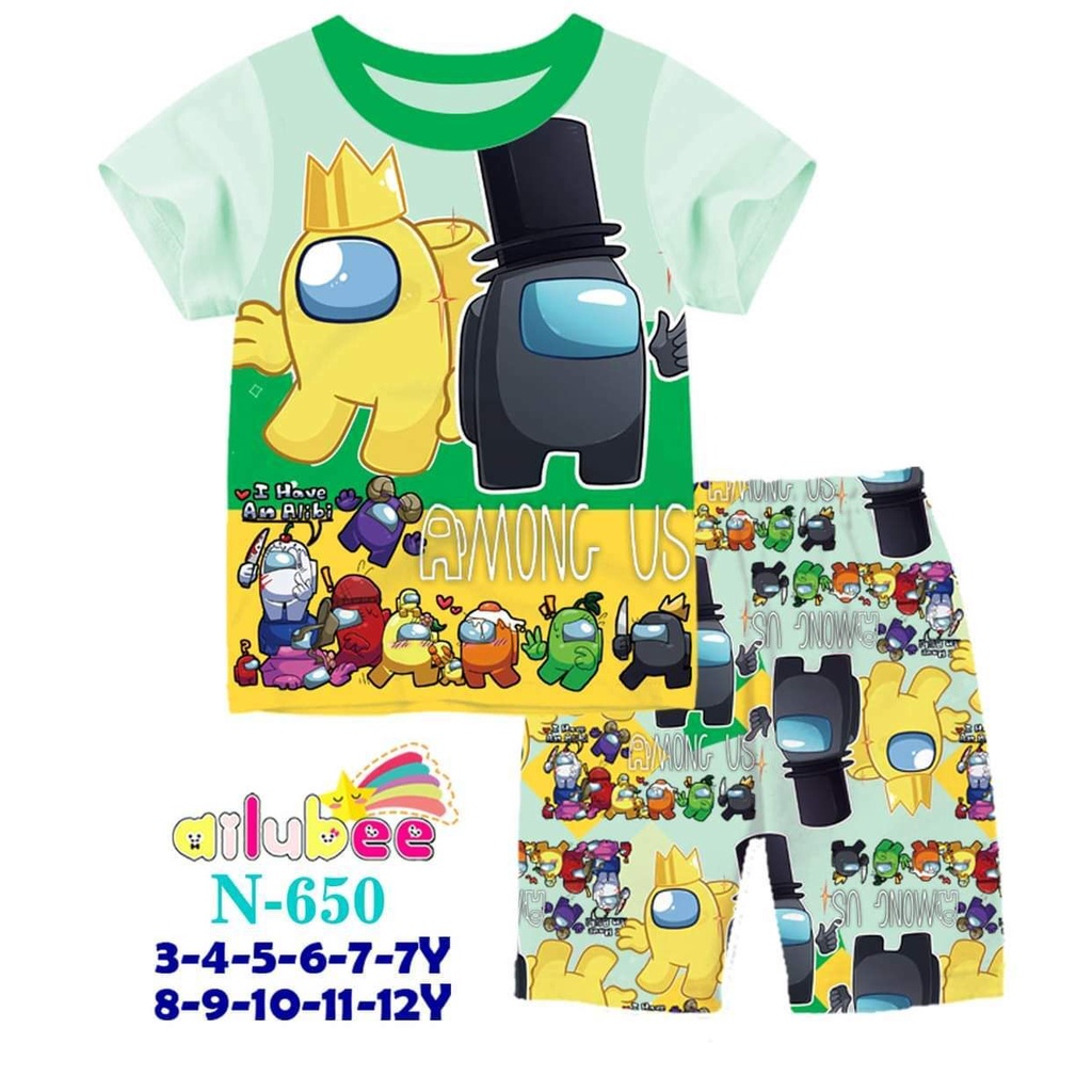 Ailubee Suit Set N650~ Among Us | Shopee Malaysia