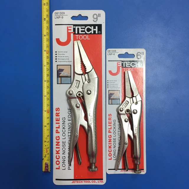6”/9” JETECH LOCKING PLIERS (long nose locking) | Shopee Malaysia
