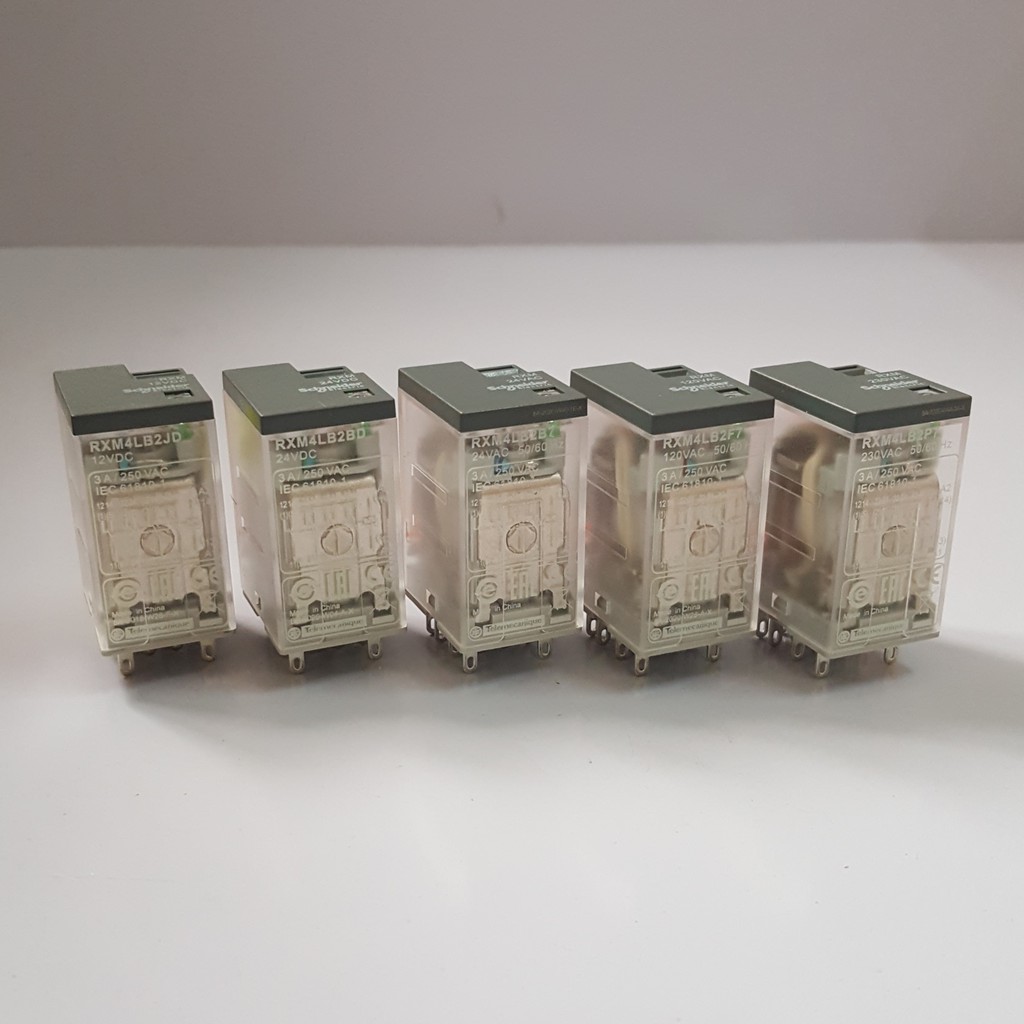 SCHNEIDER relay and socket rxm RXM2LB RXM4LB RXZE1M2C RXZE1M4C | Shopee Malaysia