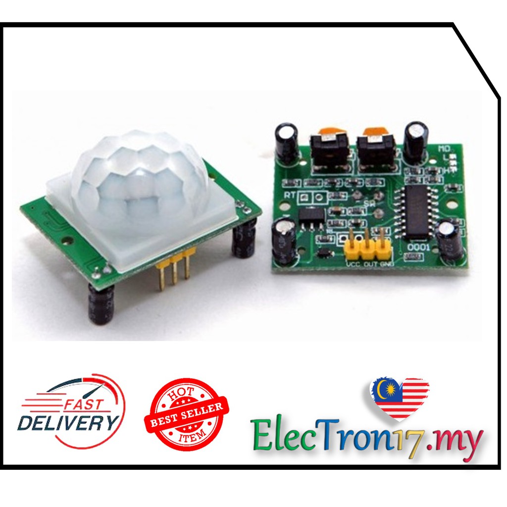 HC-SR501 Pir Motion Sensor Module HC SR501 MDL - PR37 | Shopee Malaysia