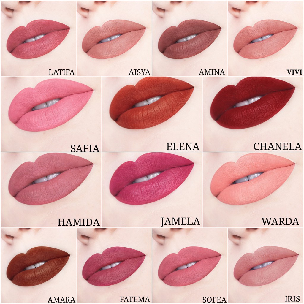🔥 STOCK CLEARANCE 🔥 ANAS Liquid Lipstick 💥 VIRAL 💥 Lipcream yang Soft ...
