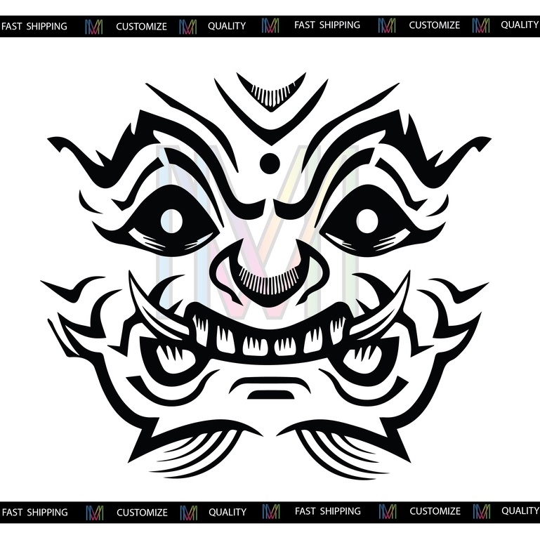 2PCS Thai Giant Face Sticker | Shopee Malaysia