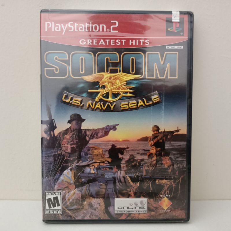 Original Ps2 Game Socom US Navy Seals (New Factory Sealed) | Shopee ...