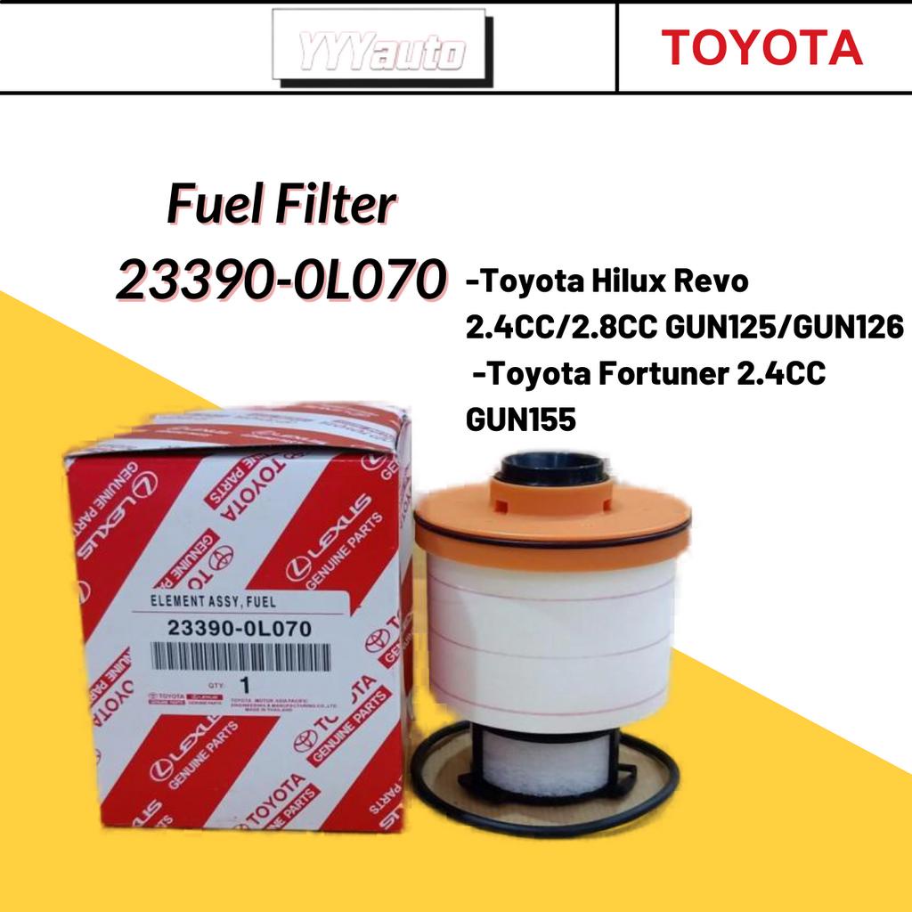 TOYOTA HILUX REVO GUN125 '16, GUN120 DIESEL FUEL FILTER (23390-OL070 ...