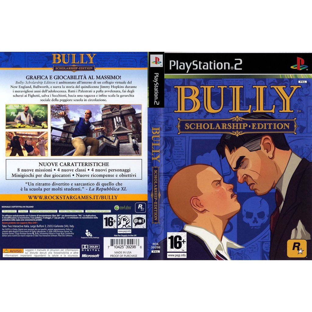 Bully (CD Games PS2) | Shopee Malaysia